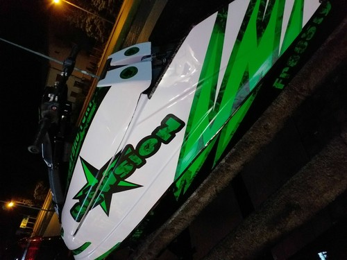 YAMAHA WAVERUNNER SUPER JET HYDRO TURF STICKERS SET LABELS GRAPHICS ...