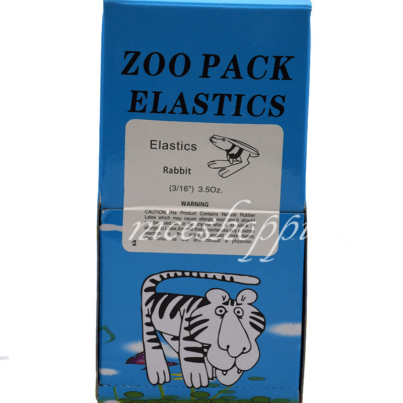 5000 Pcs Dental Orthodontic Elastics Rubber Rabbit Force 3.5 OZ,3/16 ...