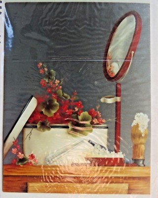 CHERI ROL 1988 SHAVING SHELF OIL STILL LIFE PAINTING PATTERN PACK D-52 ...