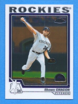 2004 Topps Chrome #163 Shawn Chacon Rockies | eBay