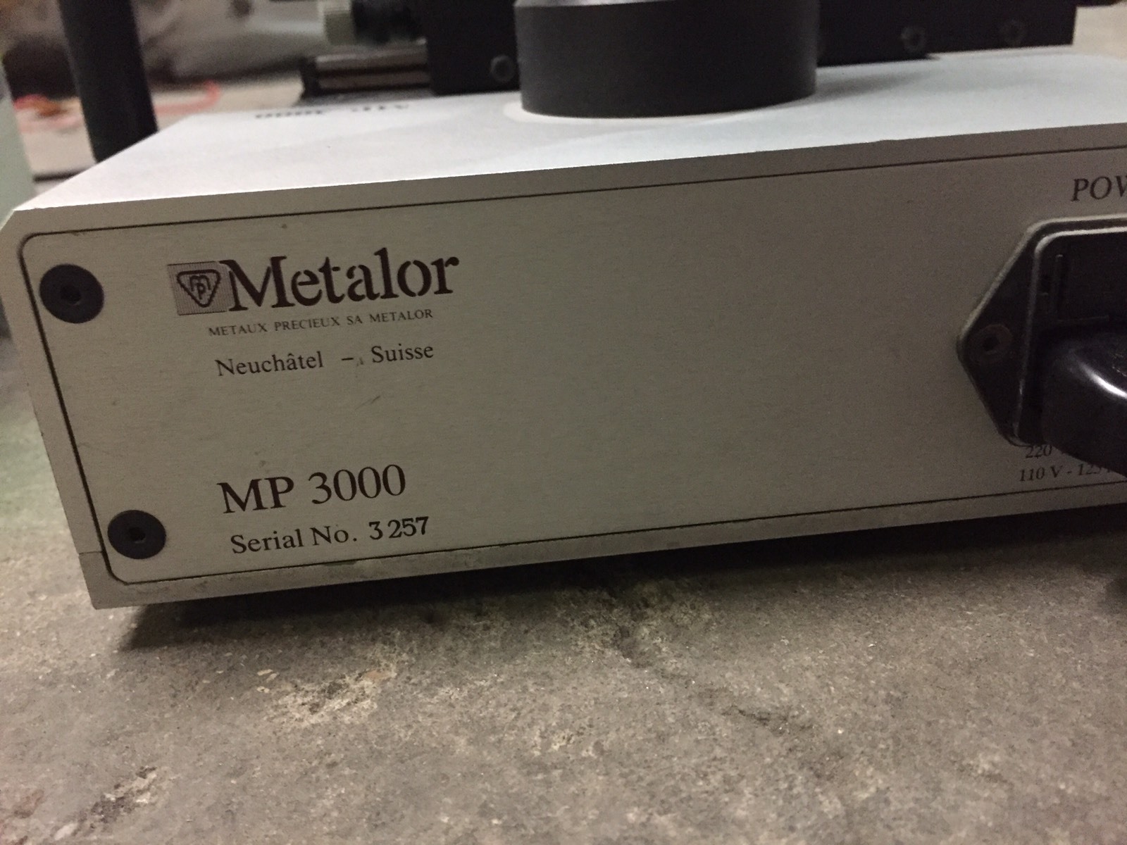 Métalor MP 3000 Micro-Parallelometer Milling Machine | eBay