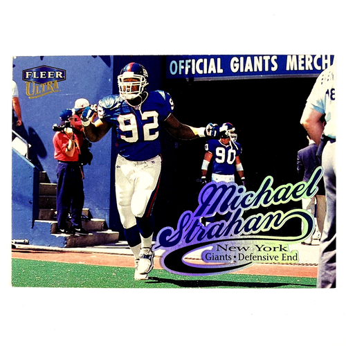 Michael Strahan 1999 Fleer Ultra Card #231 NFL New York Giants | eBay