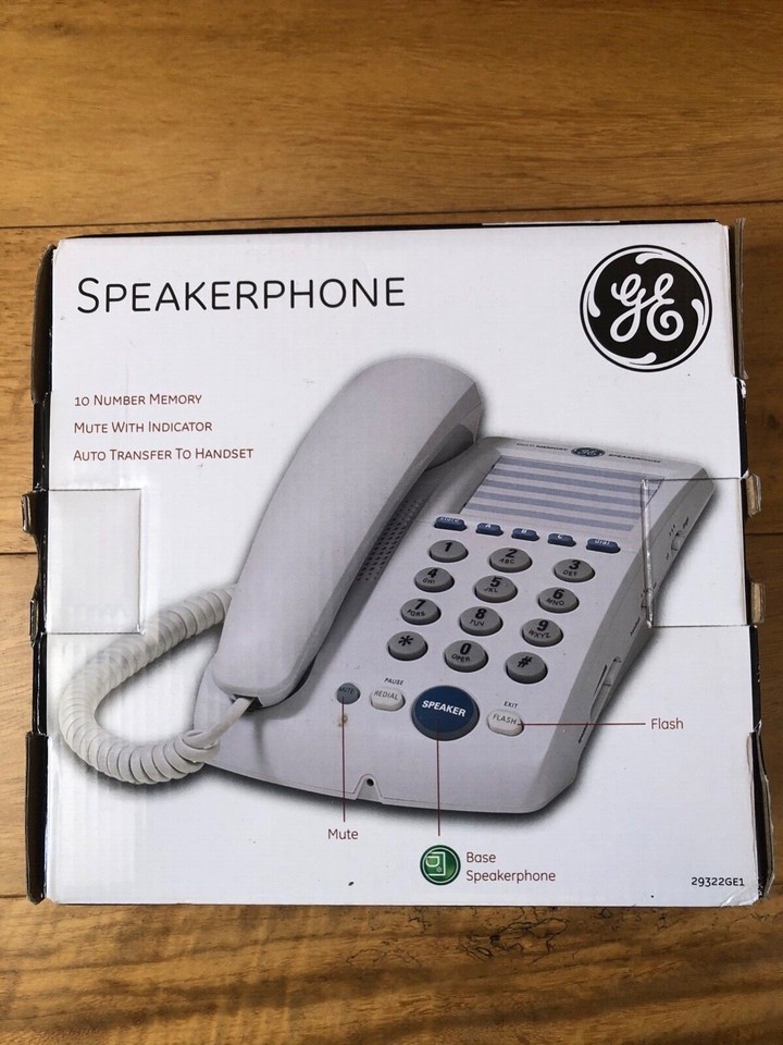 GE 29322GE1 Single Line Corded Phone Model 29322GE1-A 44319302592| eBay