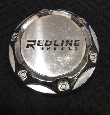 Redline 131K59-C Chrome Custom Wheel Center Rim Hub Cap Cover ...
