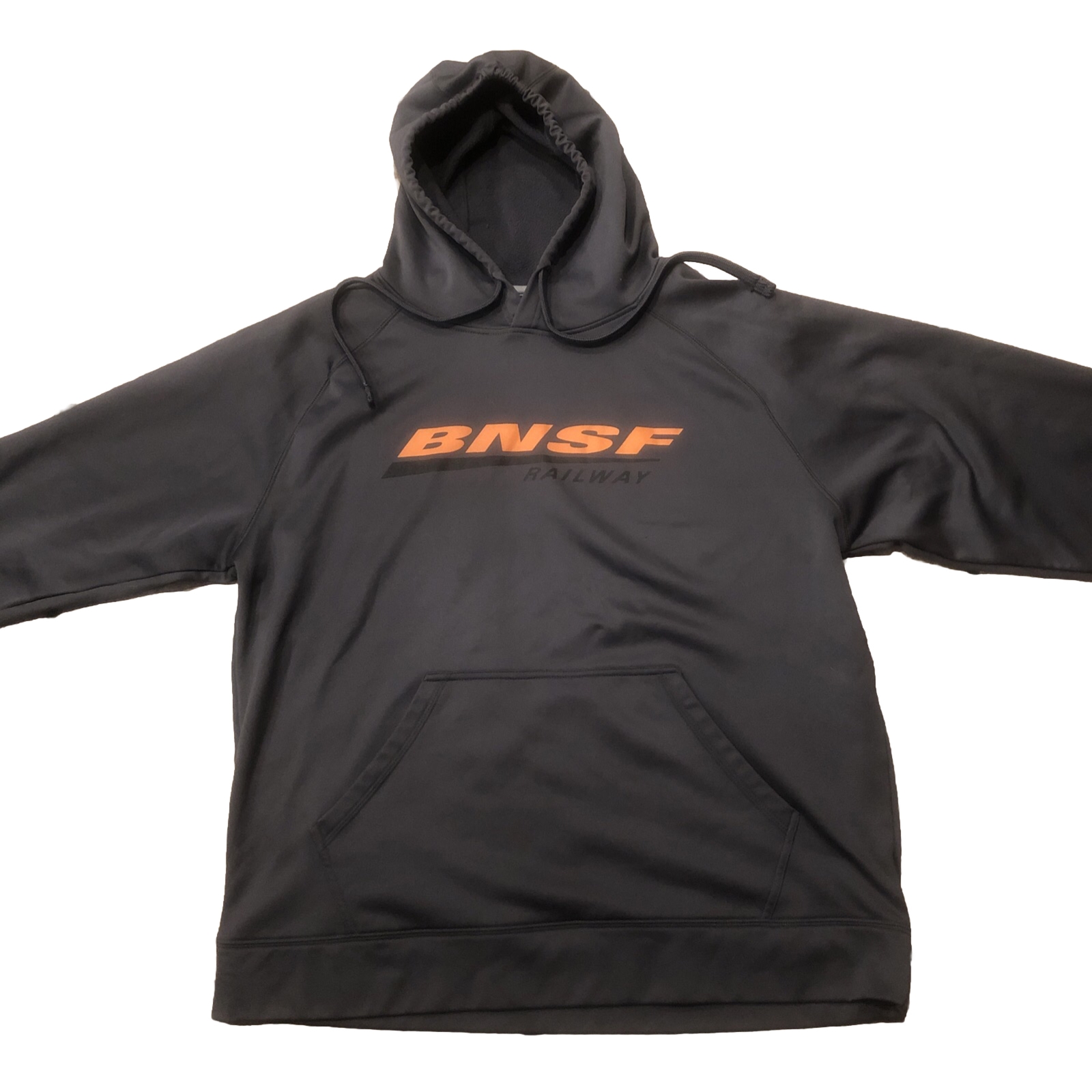 BNSF Burlington Northern Santa Fe Logo Pullover Hoodi… - Gem