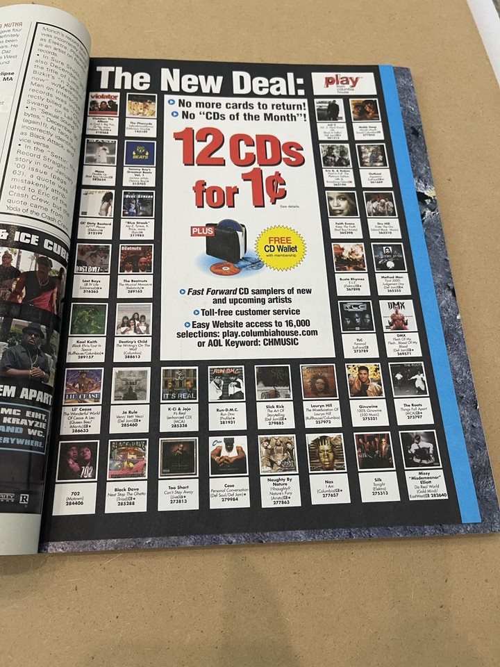 Vintage The Source Magazine February 2000 Issue 125 DMX Ruff Ryders ...