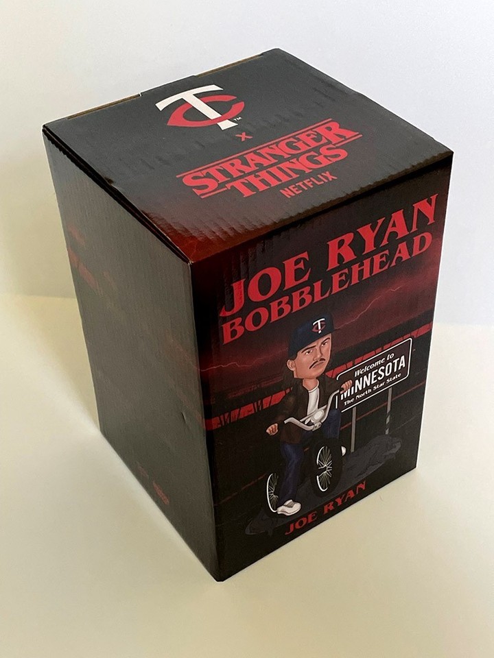 JOE RYAN STRANGER THINGS BOBBLEHEAD MINNESOTA TWINS PROMO 2025 - NEW IN ...
