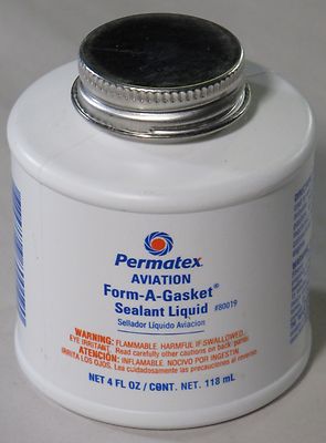 Permatex® 80019 Aviation Form-A-Gasket® No. 3 Sealant Liquid, 4oz | eBay