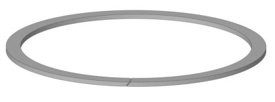 MT MBN-110X10X3 - 110mm ID X 130mm OD X 3mm High - Nylon Backup Ring | eBay