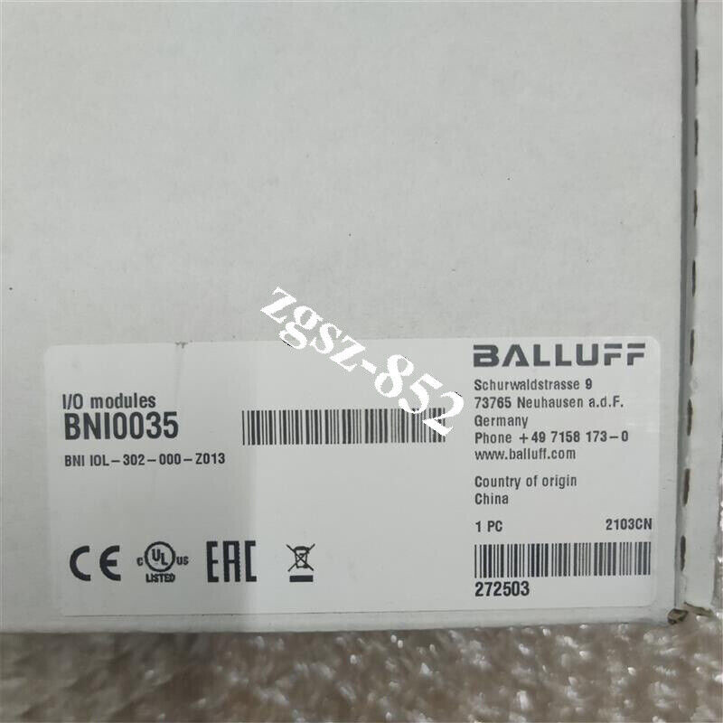 BALLUFF BNI0035 BNI IOL-302-000-Z013 signal module Brand New Fast ...