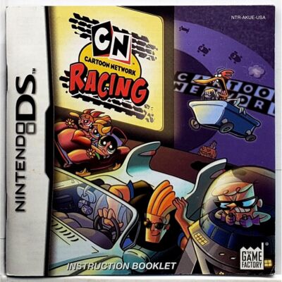 (Manual Only) Cartoon Network Racing - Nintendo DS Authentic ...