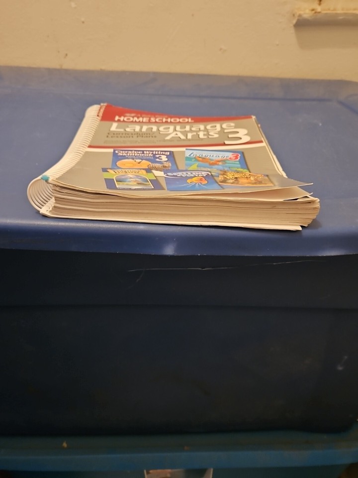 A Beka Book Language Arts 3 Curriculum/Lesson Plans Spiral Bound | eBay