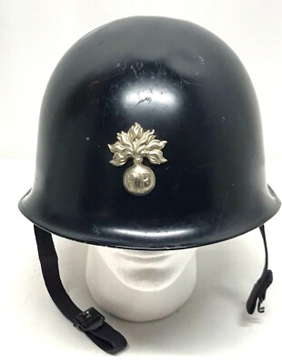 Vintage French Army Combat Helmet | eBay