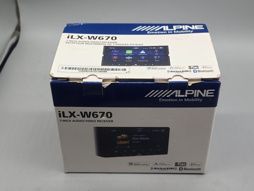 Alpine iLX-W670 Multimedia Receiver CarPlay Android Auto -OPEN BOX ...