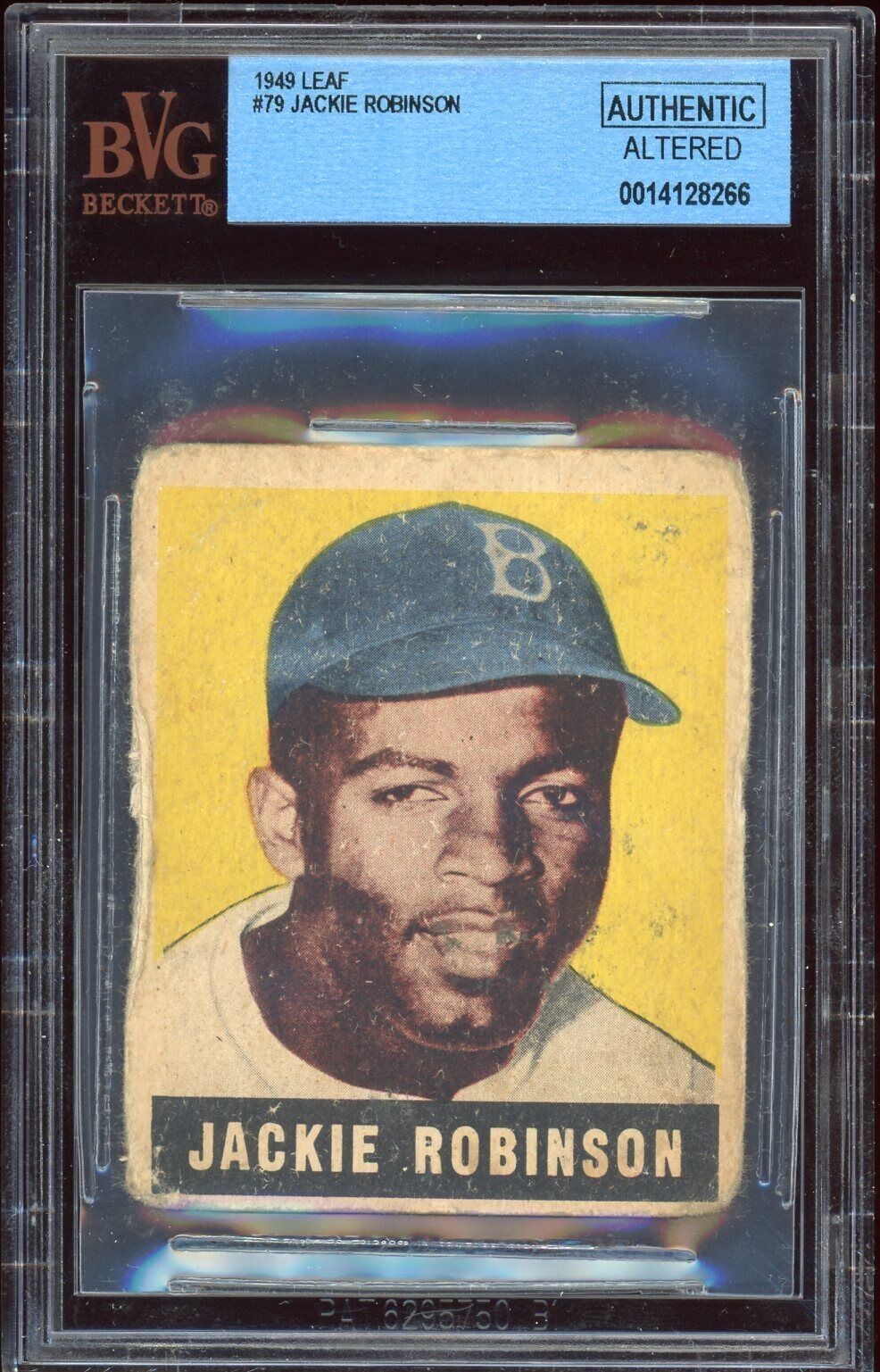 Jackie Robinson Rookie Baseball Card