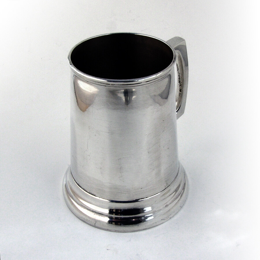 Tankard Style Mug Abstract Engravings Sterling Silver | eBay