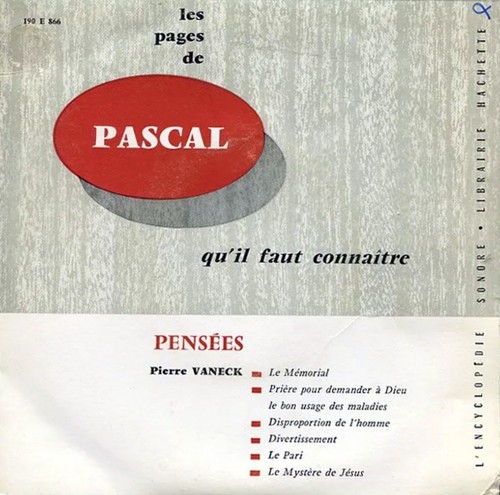 ES 190 E 866 - 33T de 17cm - Pascal dit par Pierre Vaneck - 33t 17cm | eBay.de