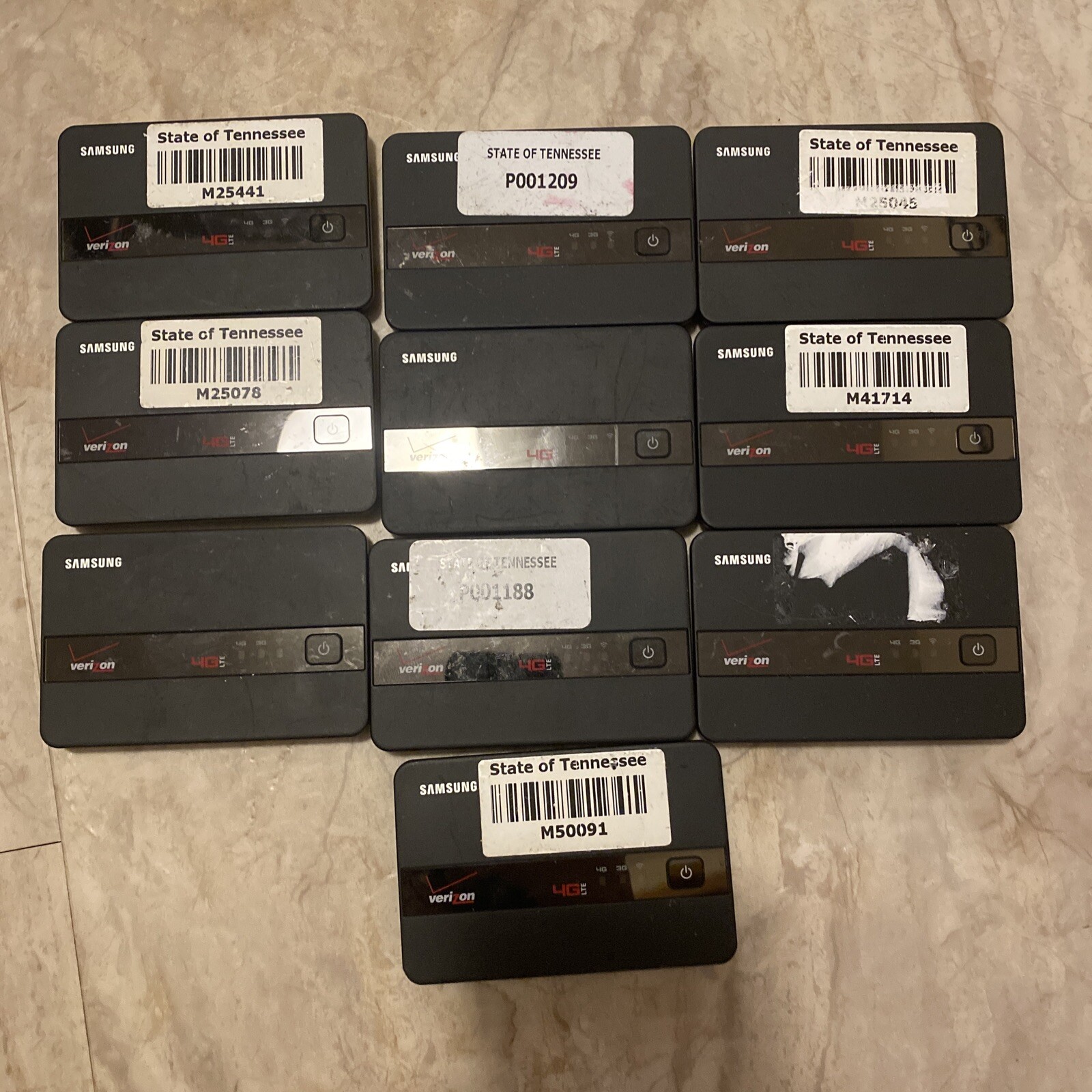 10 Verizon Samsung SCH-LC11 Jetpack 4G LTE Mobile Hotspot Modem No ...