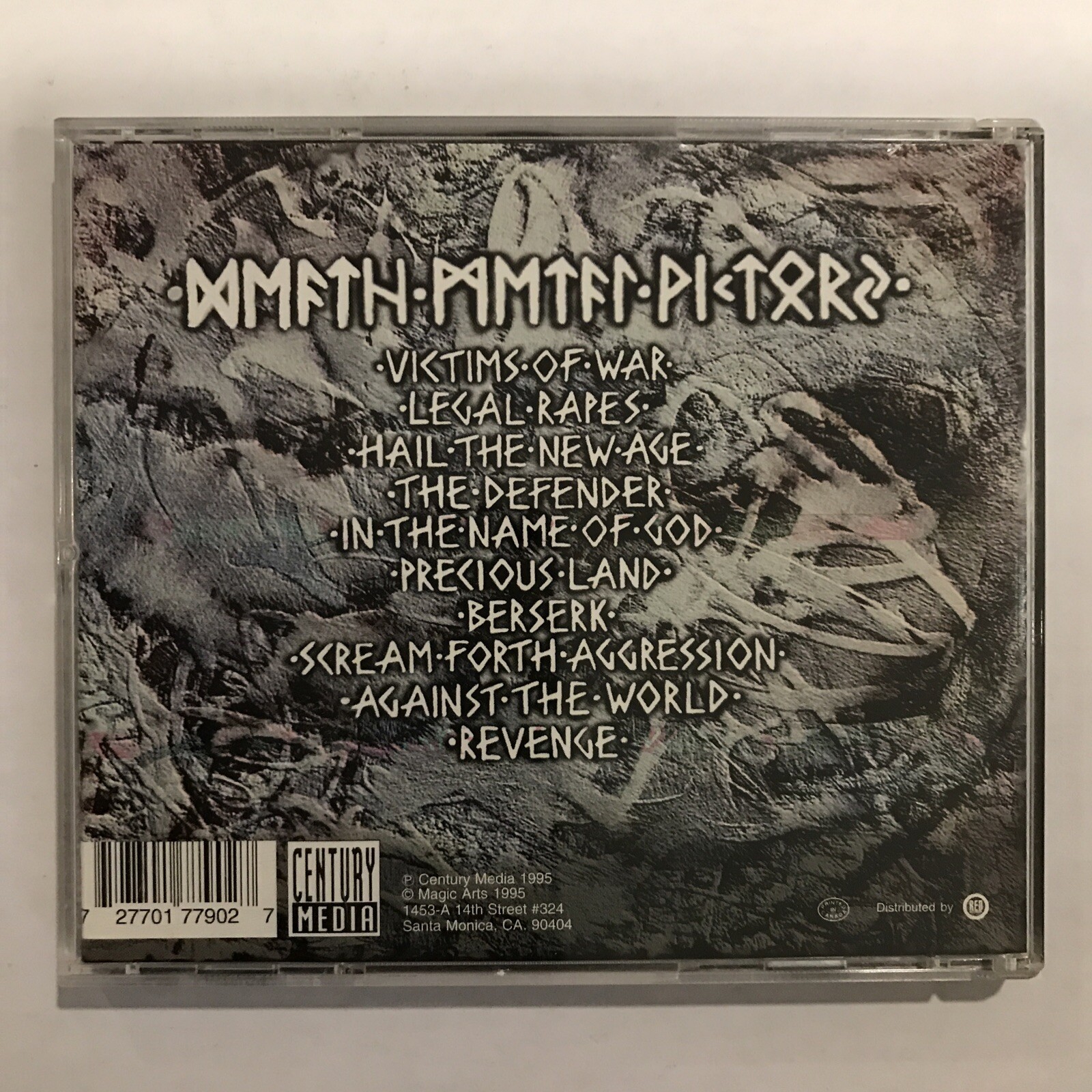 Unleashed – Victory CD 1995 Century Media – 7790-2 727701779027| eBay