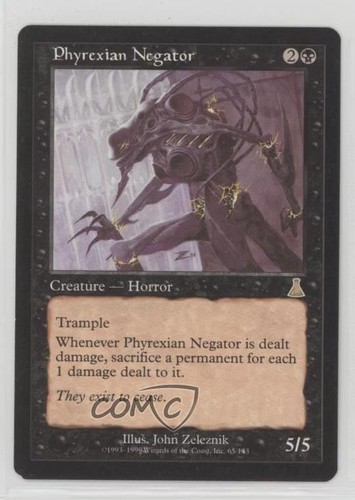 Phyrexian Negator Magic: Urza's Destiny #65 1999 1d14 | eBay