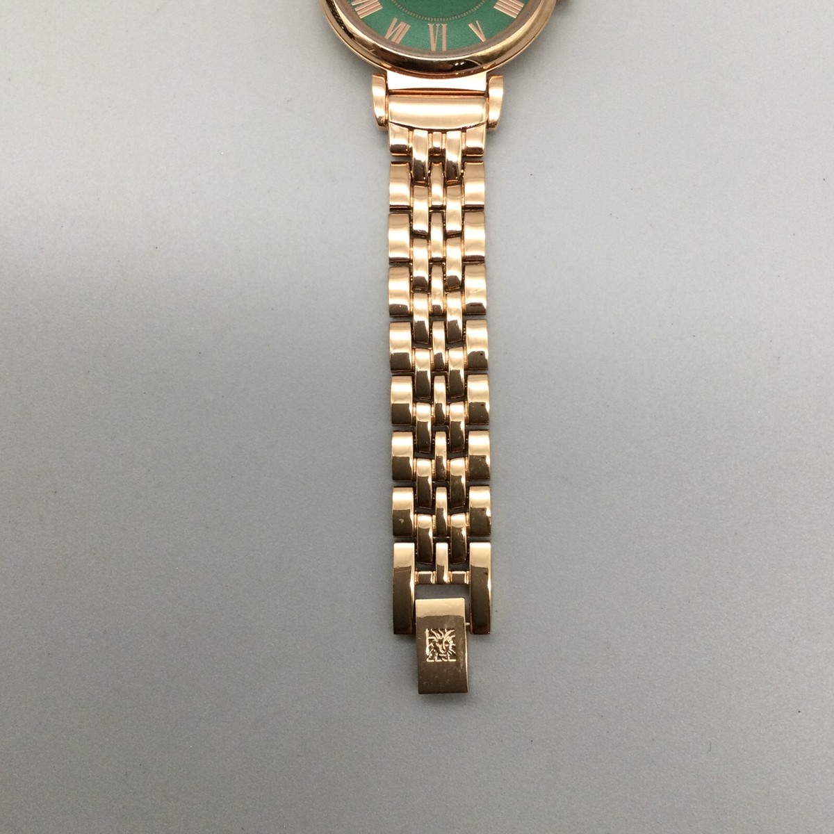 Anne Klein Watch Women 30mm Rose Gold Tone Green Dial AK Anne Klein Watch Women 30mm Rose Gold Tone Green Dial AK