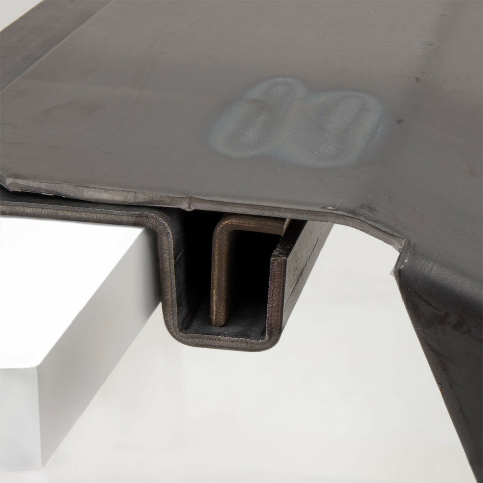 Heavy Duty Loading Ramp Mounting Bracket 10ga Raw Steel For Tailgate ...