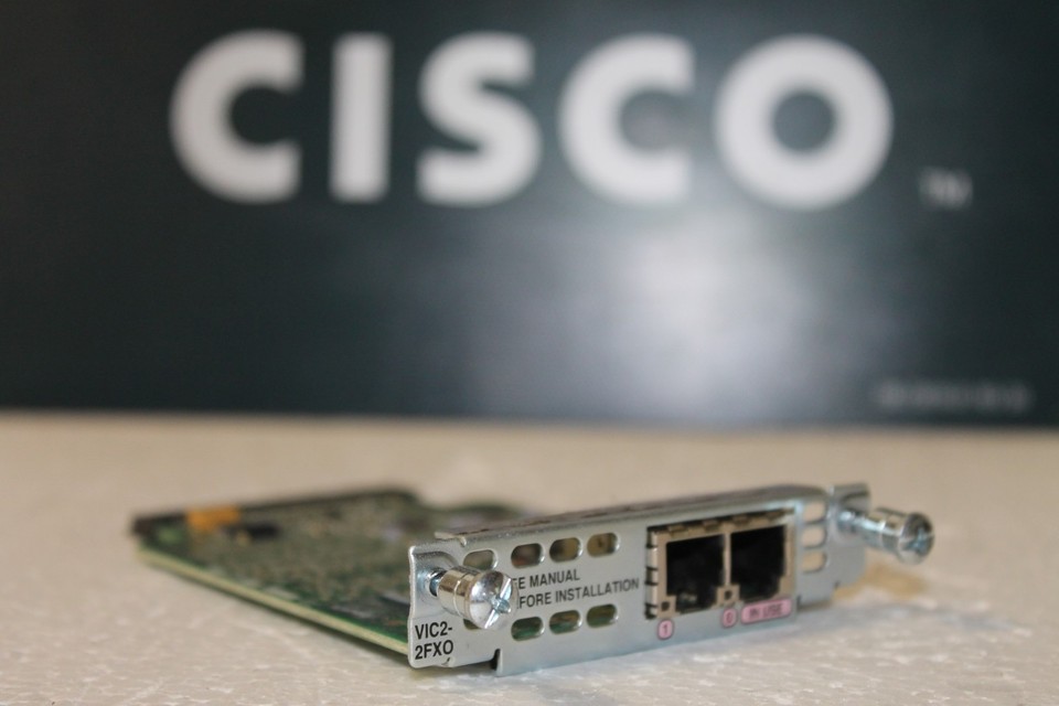 Cisco VIC2-2FXO 2-port FXO voice/fax interface card Same Day Shipment ...