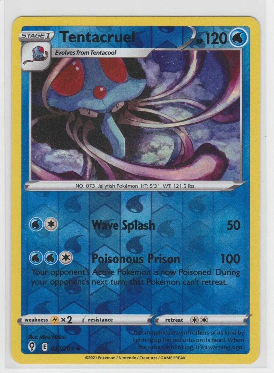 Tentacruel Evolution Chart