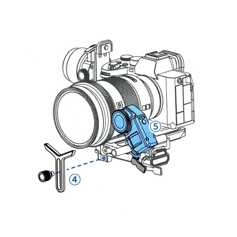 FeiyuTech Brushless Motor Follow Focus Wireless Lens Control SCORP C ...