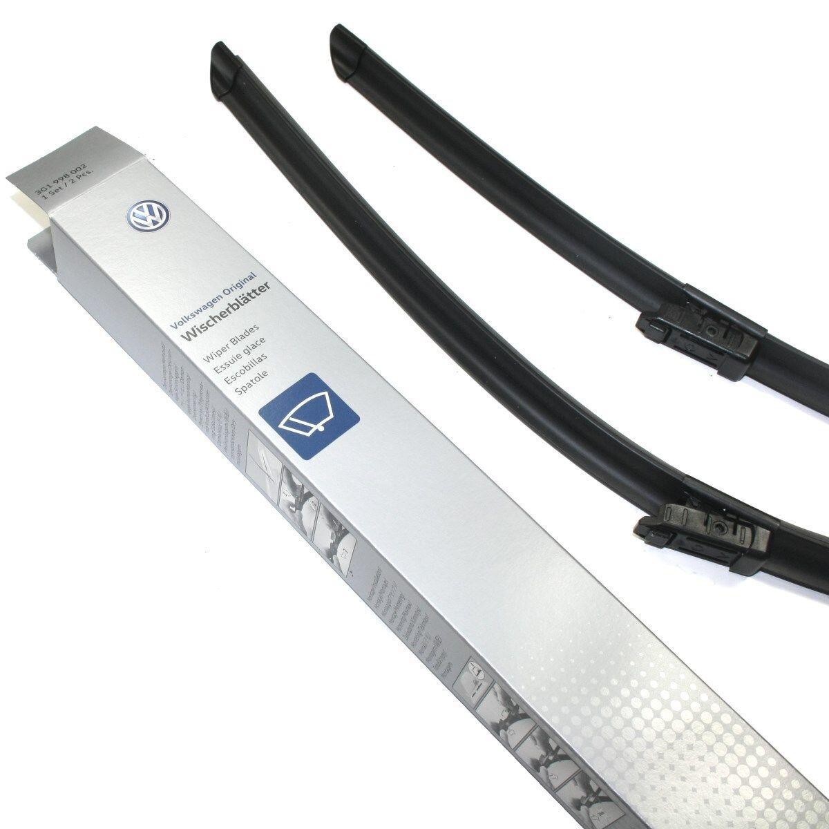Volkswagen PASSAT B8 Front Aero Wiper Blade Set LHD Genuine 3G1998002 ...