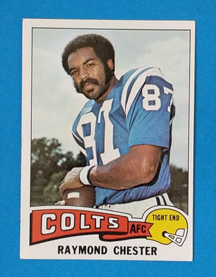 1975 TOPPS FOOTBALL #247 RAYMOND CHESTER COLTS NRMT | eBay