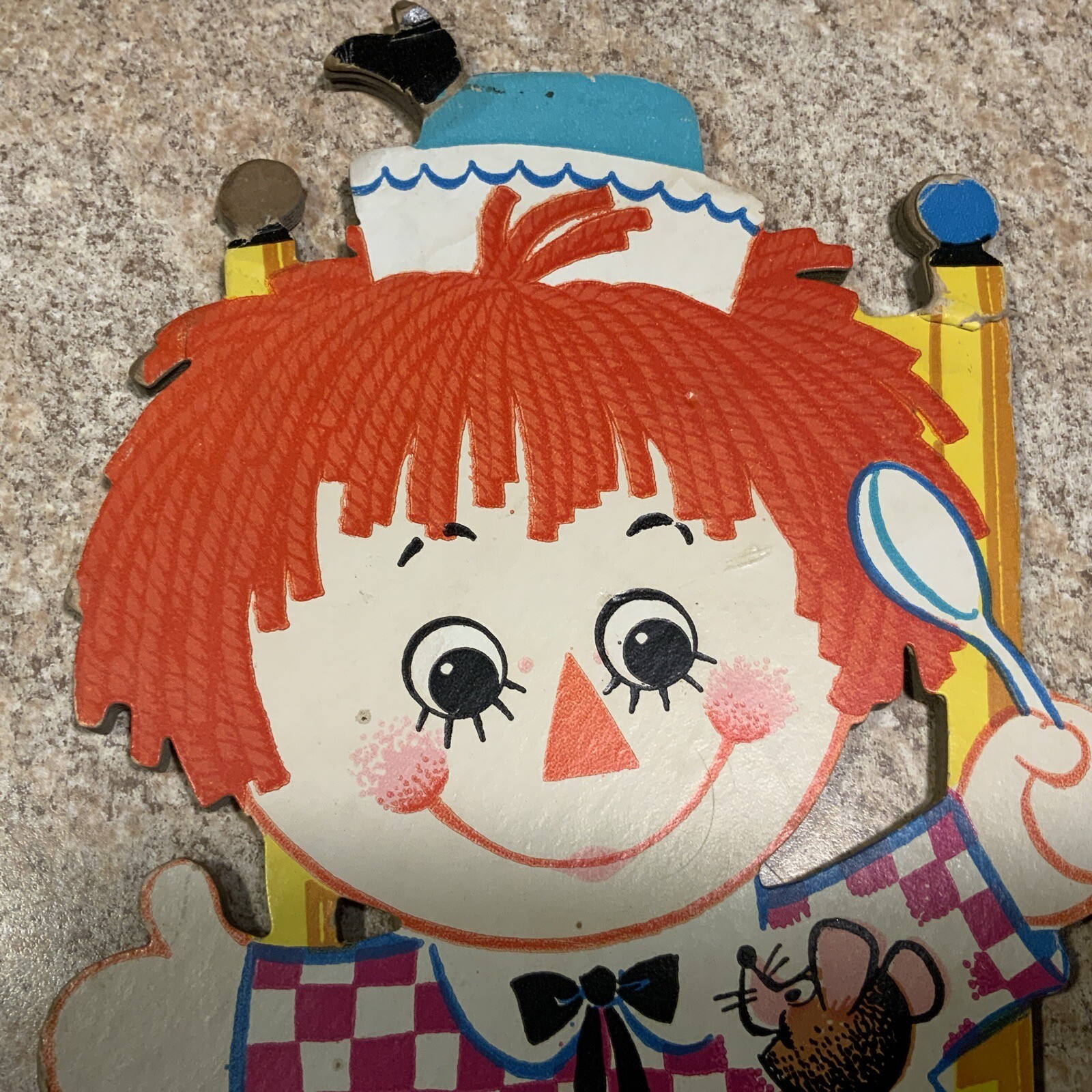 Raggedy Ann And Andy Cardboard Cutout Wall Decor Bobbs Merrill Co ...