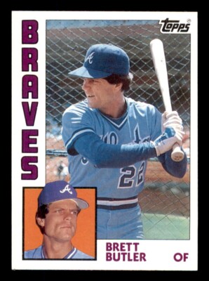 1984 Topps Baseball #77 Brett Butler EX/MT or Better *aa1 | eBay