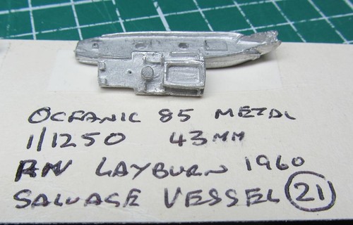 Layburn 1960 RN Salvage Vessel by OC-85, Scale 1/1250 Ship Model | eBay UK