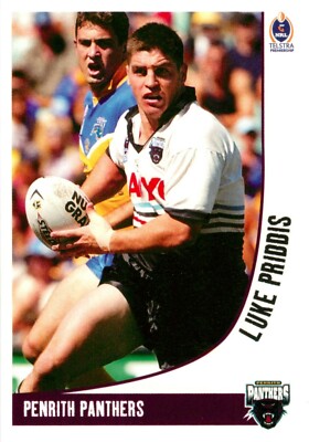 2003 PENRITH PANTHERS NRL Premiers Card LUKE PRIDDIS Daily Telegraph | eBay