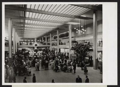 Midtown Plaza,shopping center,urban renewal,Rochester,New York,NY,1963 ...