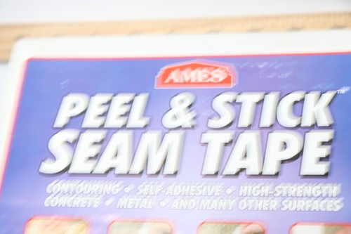 Ames Peel & Stick Self-Adhesive Seam Tape Rubber 2" x 50ft Roll PS250 ...