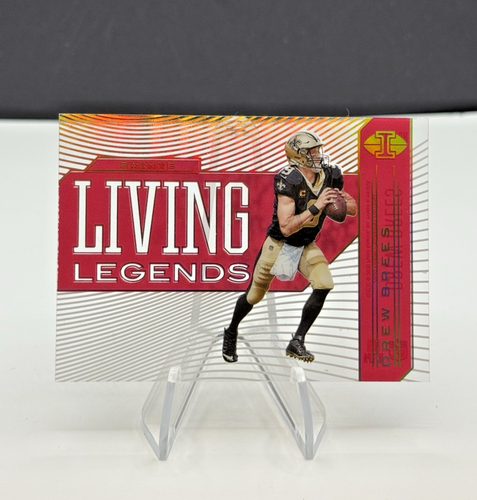 2020 Panini Illusions Drew Brees #LL6 Living Legends Red Acetate /399 ...