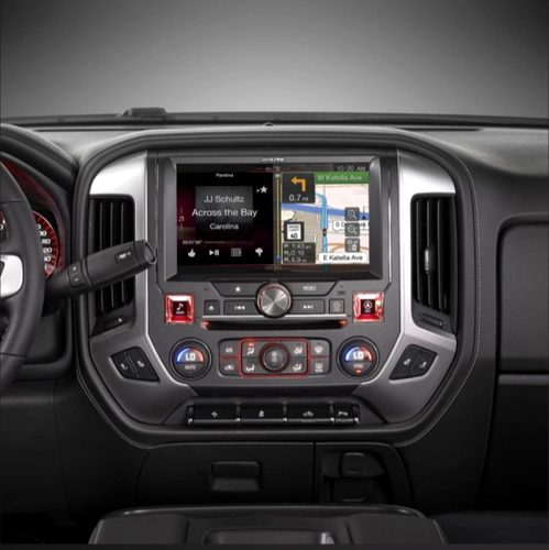 Alpine X110-SRA In Dash Restyle stereo 2014+ GMC Sierra Silverado 10 ...
