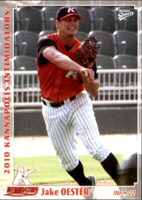 2010 Kannapolis Intimidators Multi-Ad #18 Jake Oester Cincinnati Ohio ...