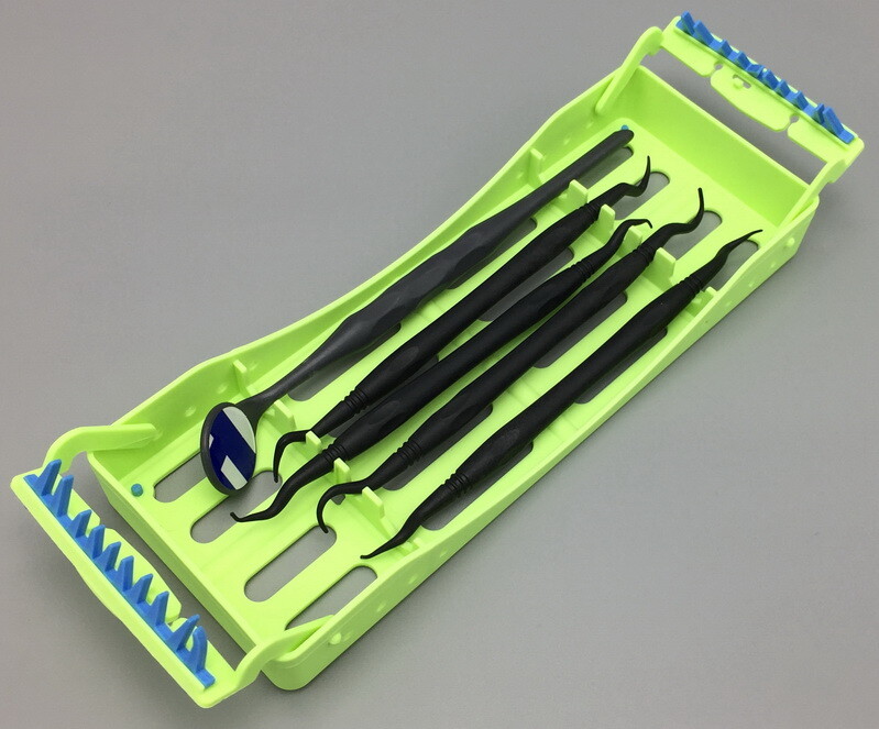 1 Kit Dental Plastic Implant Scaling Cleaning Tooth Scaler Mouth Mirror ...