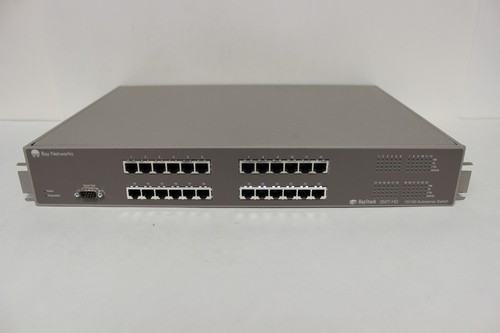 BAY NETWORKS AL2012A10 BAYSTACK 350T-HD 10/100 AUTOSENSE SWITCH WITH ...