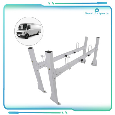 Ford Econoline GMC Express Van Ladder Roof Rack | 3 Bars | White ...