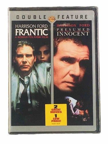 Frantic / Presumed Innocent (DVD 2008 FS) R Thriller Harrison Ford NEW ...