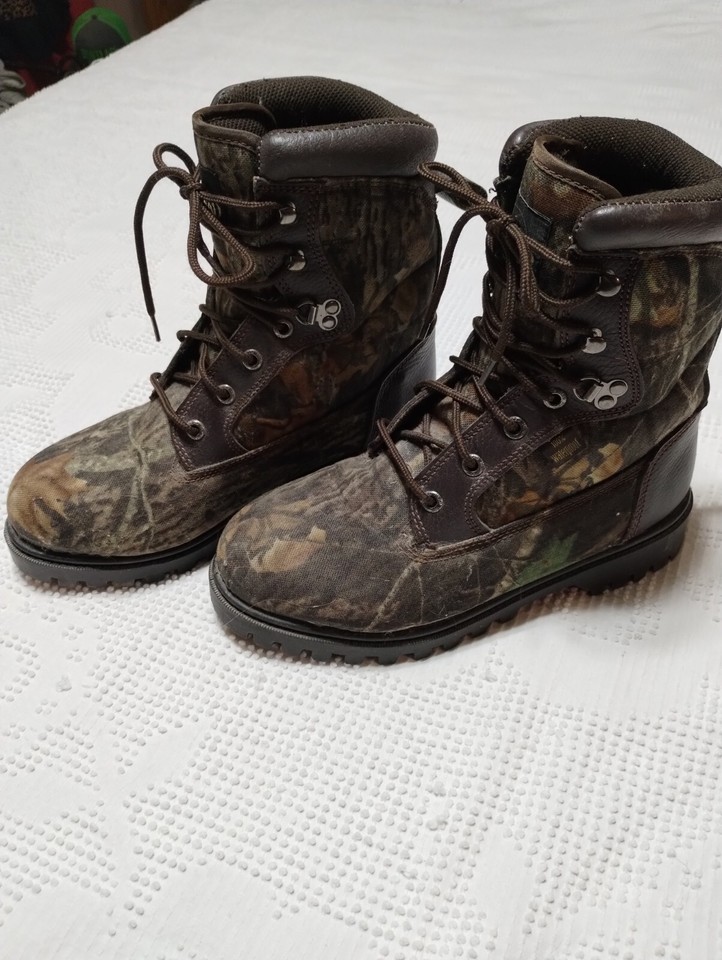 RedHead Mens Brown Leather Hunting/Hiking Boot size 9W | eBay