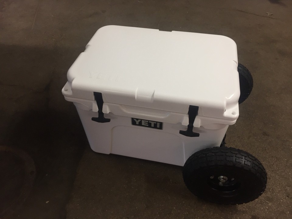 Yeti Cooler 35 Wheel Tire Axle Kit "THE HANDLE" Accessory Included-NO ...