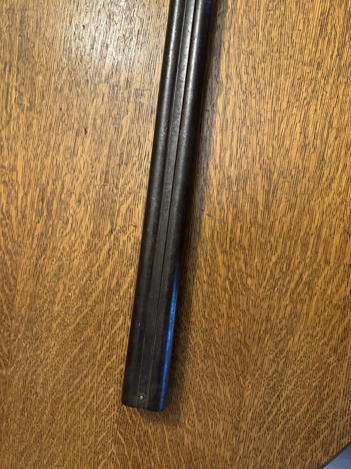 Unknown SXS 12 Ga Antique Muzzleloading Barrel Set 32” Long #4603 | eBay