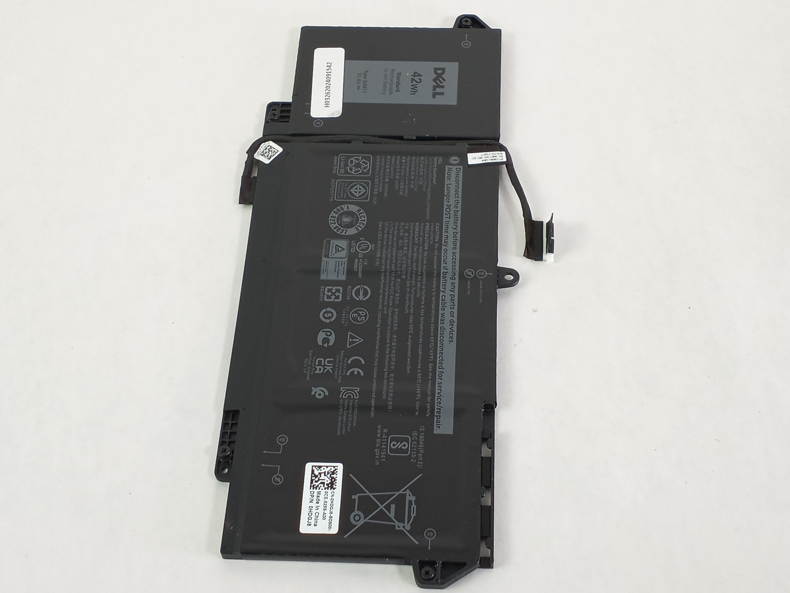 Dell Latitude 7420 2-in-1 3500mAh 3 Cell 11.4 V Laptop Battery 9JM71 | eBay