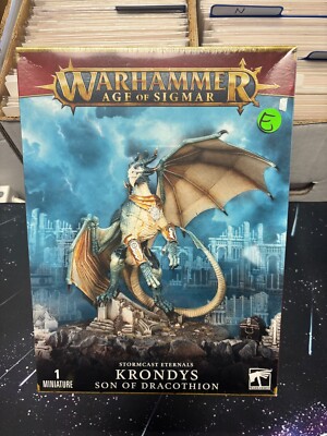 WARHAMMER AGE OF SIGMAR STORMCAST ETERNALS KRONDYS SON OF DRACOTHION ...