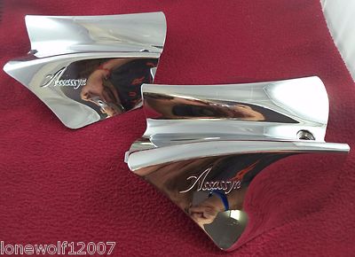 Arelli Wheels 'ASSASSYN' Chrome Custom Wheel Center Caps Set of 2 # 89 ...